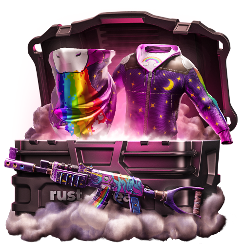 Открыть кейс Rust Rainbow Pony за 199 ₽ | Rust4Real